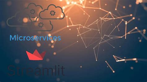 how to develop an interactive ui for a microservice using streamlit