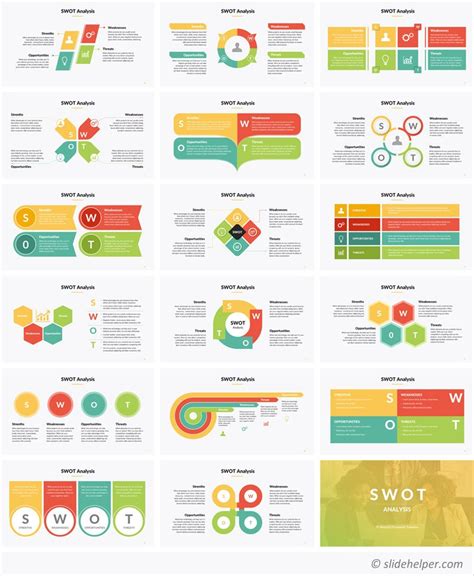SWOT Analysis PowerPoint Template 27 Editable SWOT Analysis Slides