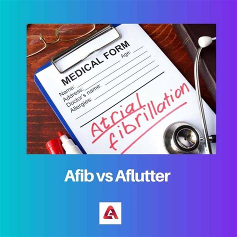 Afib Vs Aflutter Diferencia Y Comparación