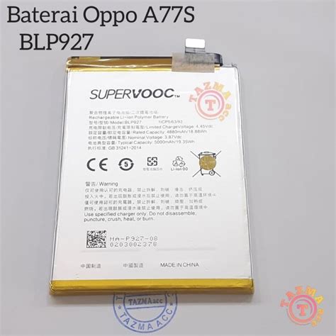 Jual Battre Oppo A77s Blp927 Batre Baterai Batery Batterai Blp927 Oppo