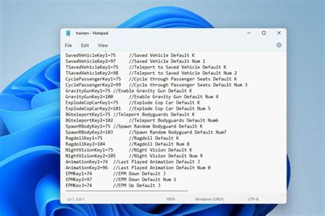 How To Change Script Hook V Native Trainer Controls Latest Version