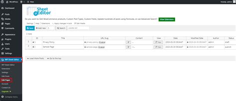 How To Bulk Edit All The Information Of Any Post Types In Wordpress