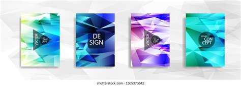 Abstract Colorful Triangular Background Ready Eps Stock Vector Royalty Free 1305370642