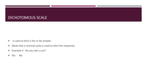 Solution Measurement Scaling Reliability Validity Ppt Studypool