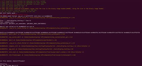 Esp Crashes While Using Qmc L With Ssd Oled Issue Unclerus Esp Idf Lib Github