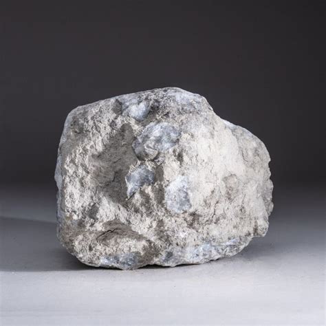 Genuine Blue Celestite Cluster Geode V2