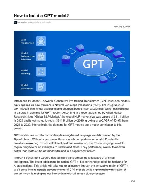 Ppt How To Build A Gpt Model Powerpoint Presentation Free Download Id12731635