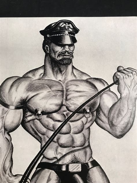 Original The Hun Poster Bill Schmeling Whip Master 1983 Gay Leather