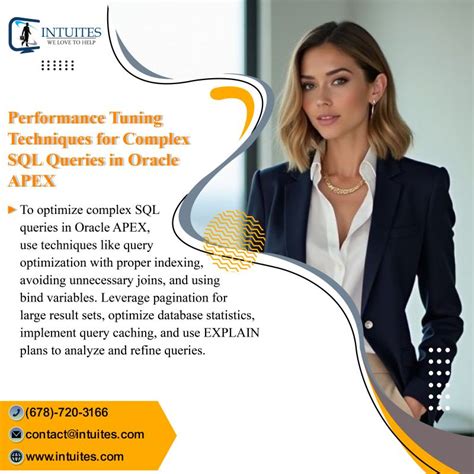 Intuites Sqloptimization Oracleapex Queryoptimization Intuites