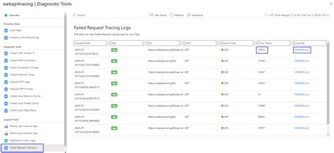 Enable ASP NET Web API Tracing In FREB In Azure App Service Web