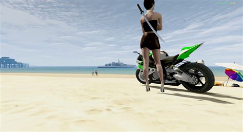 Bmw Hp4 Green Paintjob Gta5