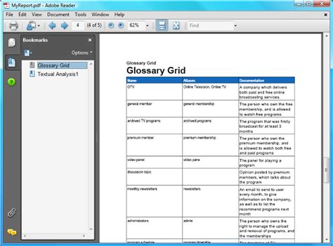 Data Dictionary From Textual Analysis