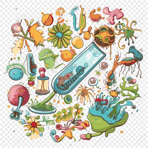 무료 생물학 벡터만화상표클립 아트 Png 일러스트 무료 다운로드 Lovepik