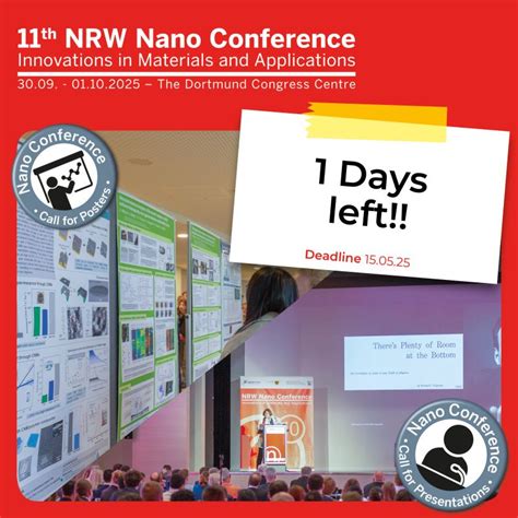 Nanoconference Nrwnanoconference Nanotechnology Innovation Nanotech Deeptech
