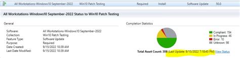Sccm Deployment Status And Other Time Stamps Not Updating Microsoft Qanda
