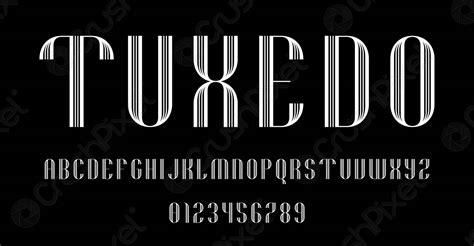 Set Of Alphabets Font Letters And Numbers Stock Vector 6562282 Crushpixel