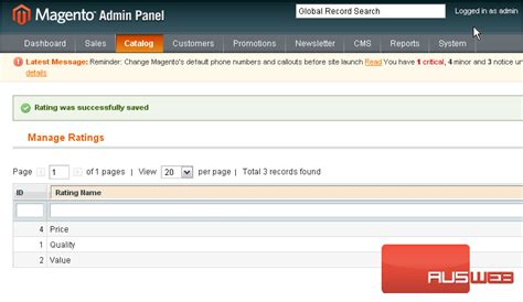 Enable Product Reviews In Magento Web24