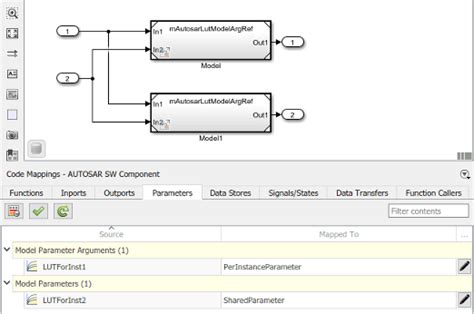 configure lookup tables for autosar calibration and measurement