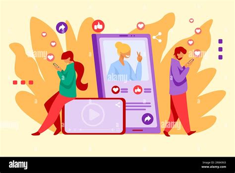 Social Media Popularity Stock Vector Image And Art Alamy