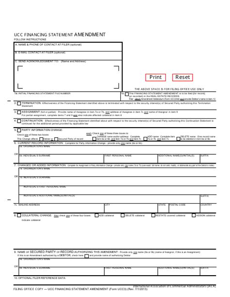 Form Ucc3 Fill Out Sign Online And Download Fillable Pdf Texas Templateroller