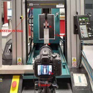 Experimental Setup For Poisson S Ratio Test Download Scientific Diagram