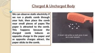 Static Electricity Details Electrostatic Force PPT Free Download