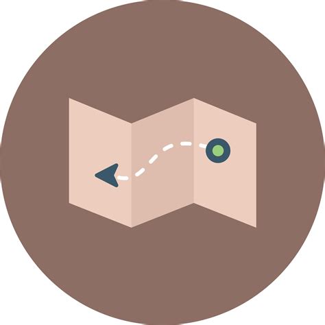 Paper Map Vector Icon 31068141 Vector Art At Vecteezy