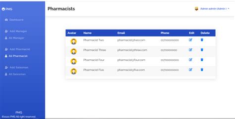 Système De Gestion De Pharmacie En Php Avec Code Source Que Des Projet