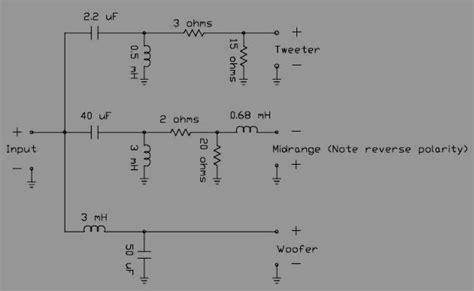Rangkaian Crossover Pasif Kickuctutorial Rangkaian Listrik Pcb Subwofer Lampu Led Skema Lampu