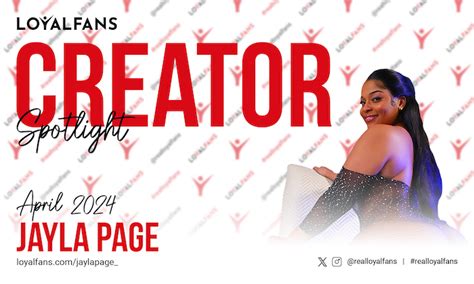 Jayla Page Named LoyalFans Featured Creator For April 2024 Adult
