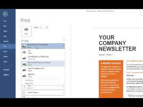 How To Print To Win PDF From Windows Desktop Apps YouTube