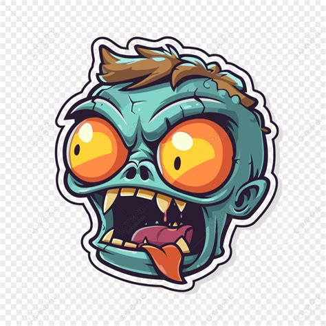 좀비 얼굴 만화