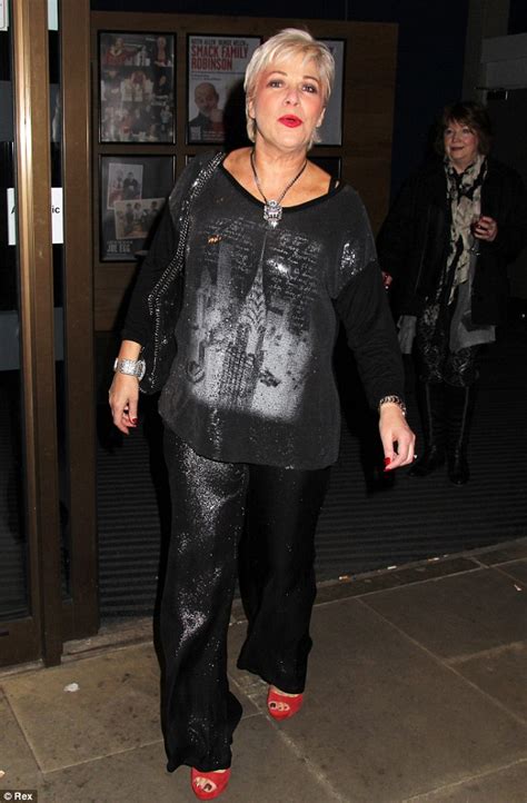 Denise Welch Wows In Pink Figure Hugging Dress As She Talks Diet And