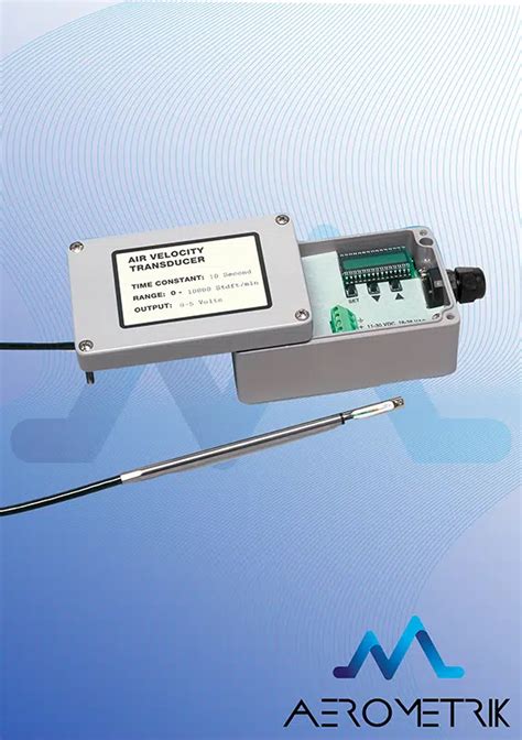 Air Velocity Transducer Tsi Model 8455 Aerometrik