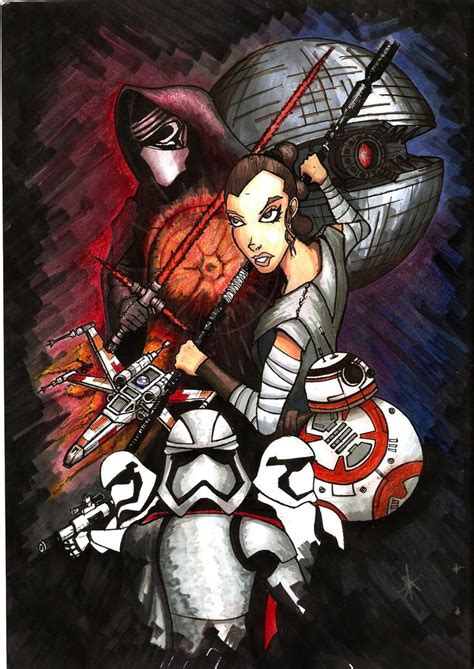 Rey Кайло Рен Sw Персонажи The Force Awakens Звездные Войны Star Wars имперские