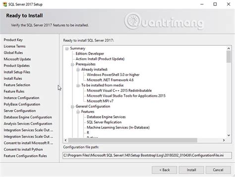 Instructions For Installing Sql Server 2017 Step By Step