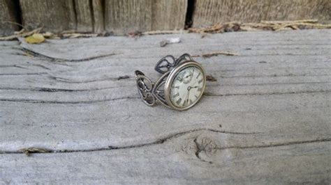 Clock Face Ring Etsy Clock Face Clock Etsy