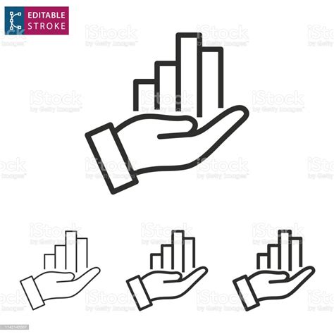 흰색 바탕에 데이터 분석 라인 아이콘입니다 편집 가능한 스트로크 0명에 대한 스톡 벡터 아트 및 기타 이미지 0명 검색 금융 Istock