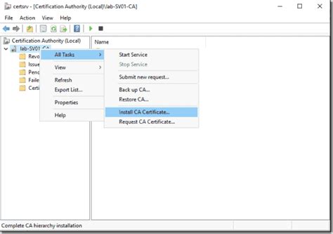 Use Openssl Based Software Xca As Offline Root Certificate Authority