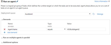 Azure Devops Release Agent Demands In Vsts Stack Overflow