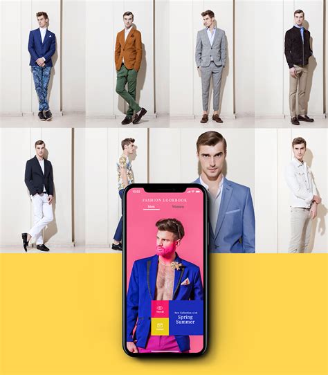 Fashion Lookbook Mobile App Design On Behance
