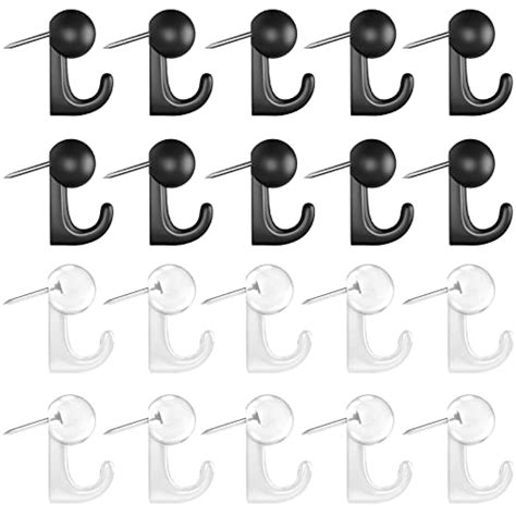 Push Pin Hooks 50 Pieces Cork Board Hooks Push Pins
