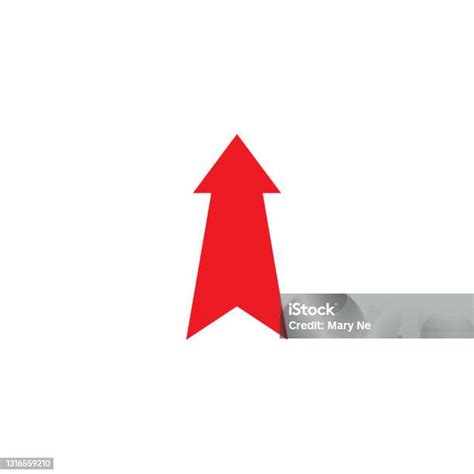 빨간색 화살표 최대 아이콘입니다 앞으로 성장 기호 흰색으로 격리됩니다 아이콘을 업로드합니다 0명에 대한 스톡 벡터 아트 및 기타 이미지 Istock