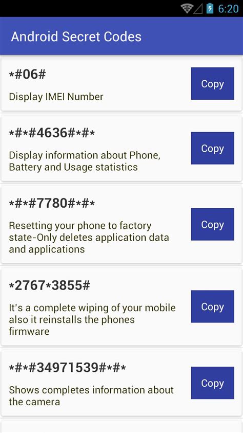 Android Secret Codes Apk For Android Download