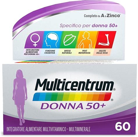 Multicentrum Donna 50 Integratore Alimentare Multivitaminico