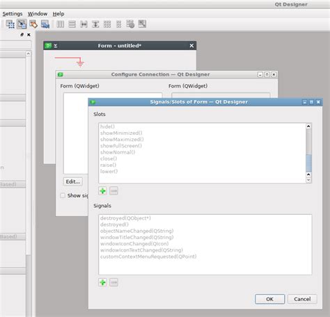 Python How To Implement A Signalslot Defined In Qt Designer Stack