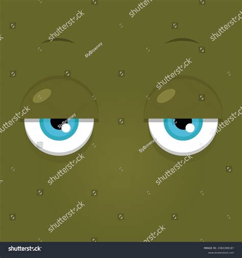Cartoon Monster Eye Cartoon Illustration Eyes Stock Vector Royalty