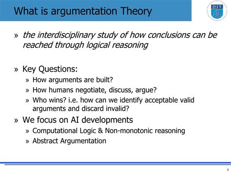 Ppt An Introduction To Abstract Argumentation Powerpoint Presentation Id 2719069