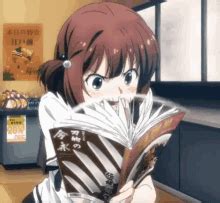 Anime Reading A Book 