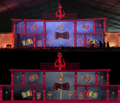 Custom Projection Mapping Content For Events And Displays By